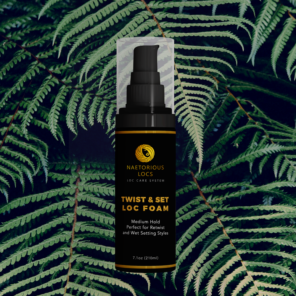 Twist and Set Loc Foam – Naetorious Locs